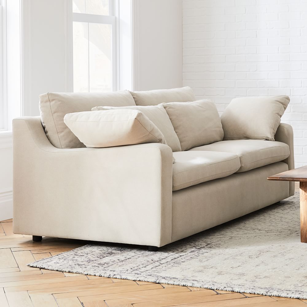 Harmony Swoop Arm Sofa (76"–92") | West Elm