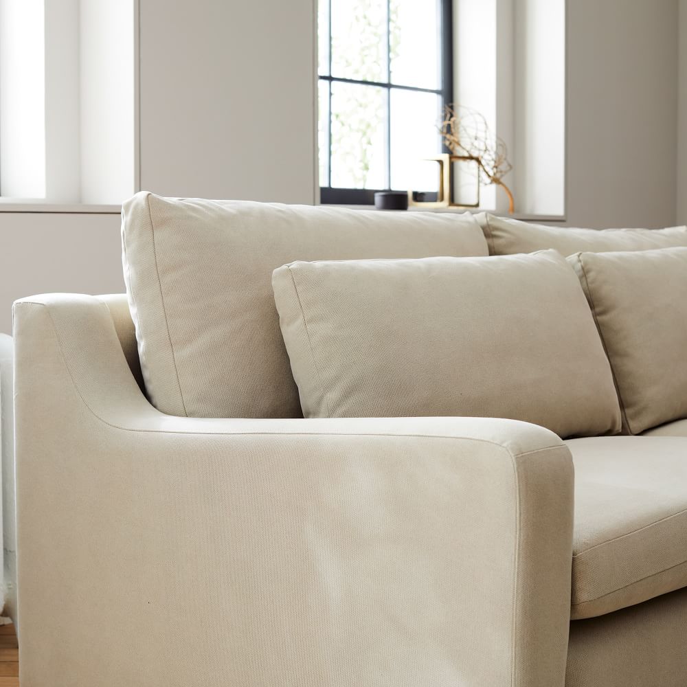Harmony Swoop Arm Sofa (76"–92") | West Elm