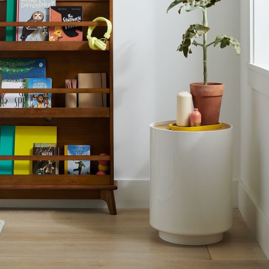 Jasper Wood Lidded Storage Bin | West Elm