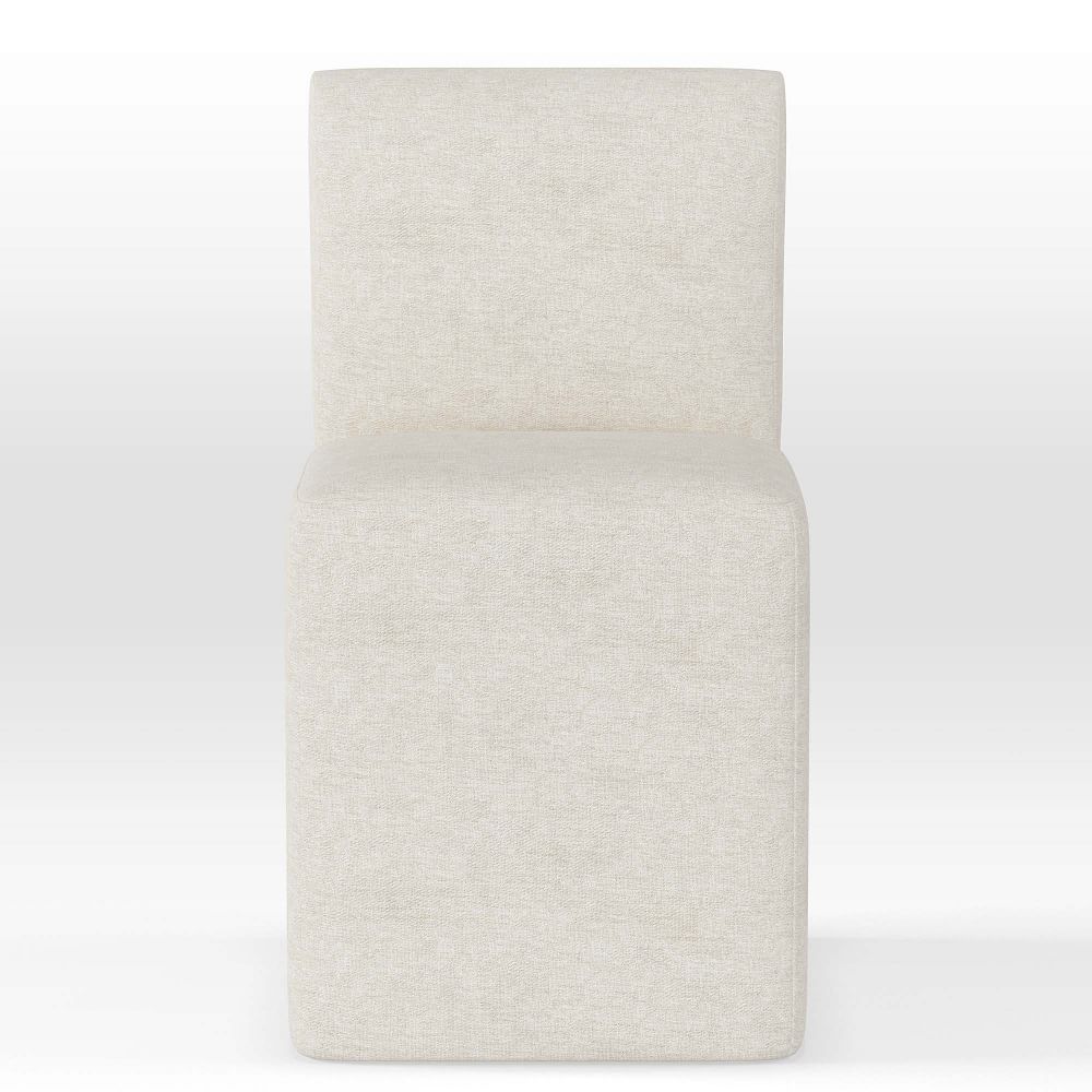 Block Base Upholstered Dining Chair | West Elm