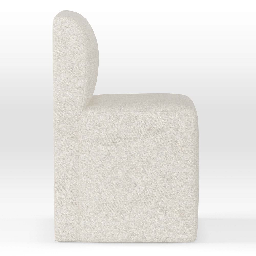 Block Base Upholstered Dining Chair | West Elm