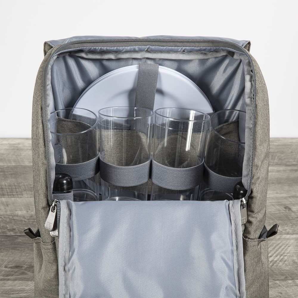 Modern Picnic Backpack (20 Piece Set) | West Elm