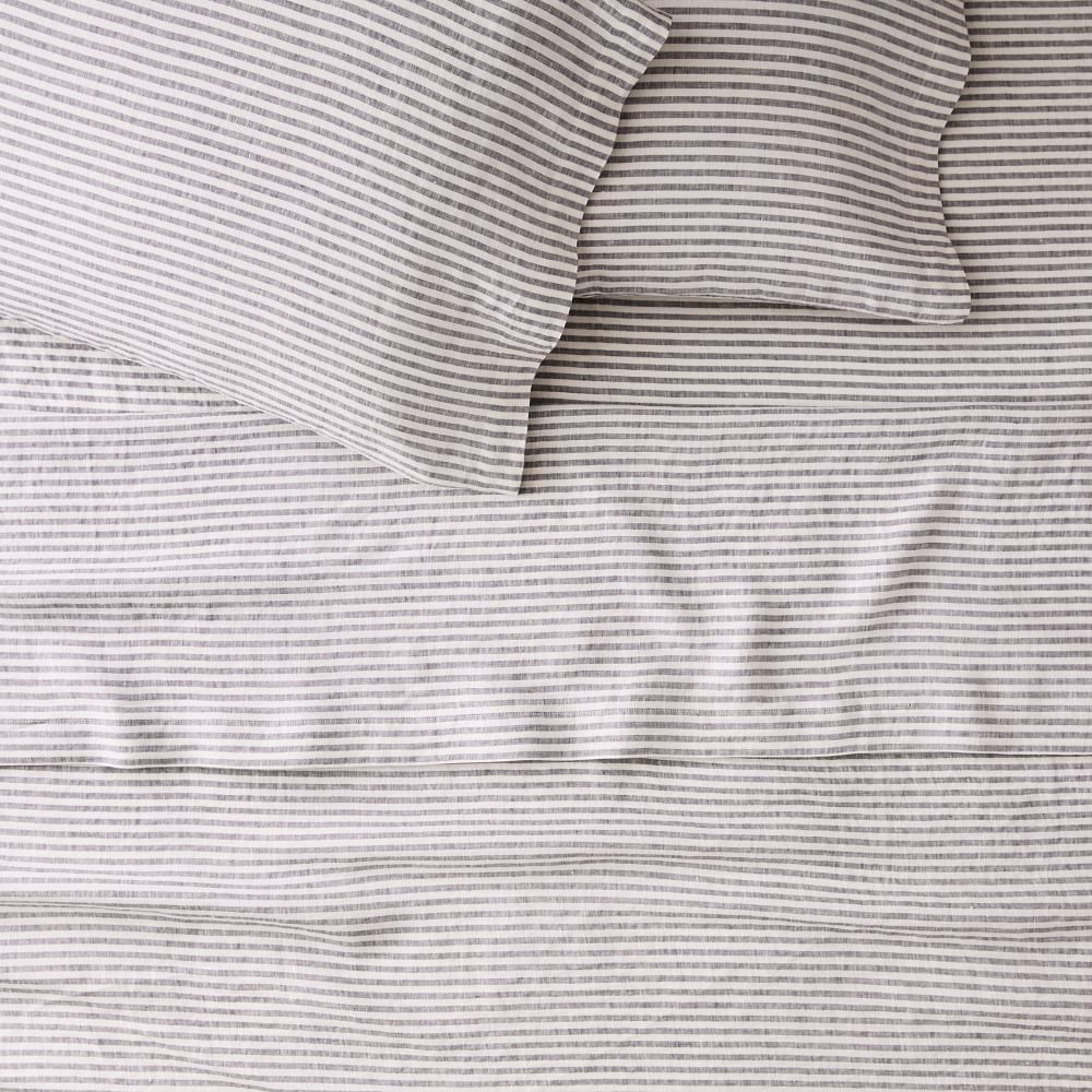Belgian Flax Linen Sheet Set, Bed Sheets | West Elm