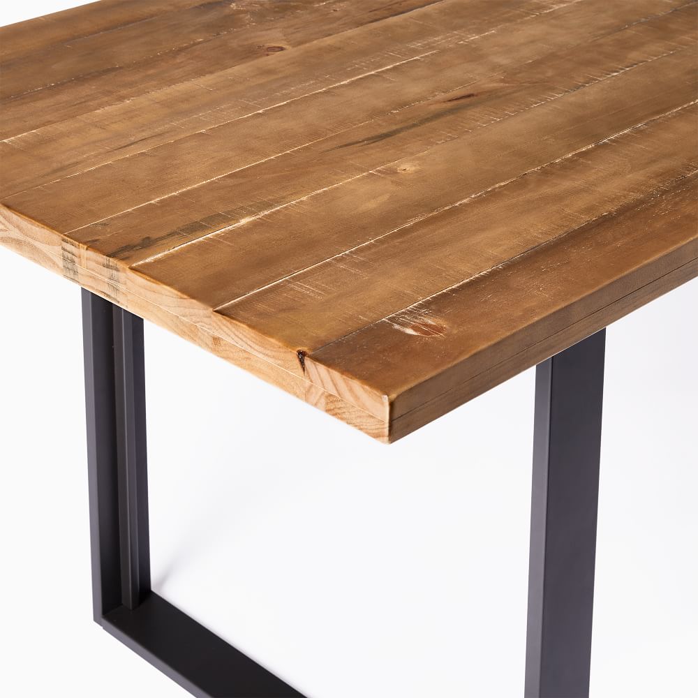Tompkins Industrial Dining Table - Natural | West Elm