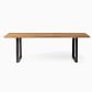 Tompkins Industrial Dining Table (74", 94") | West Elm