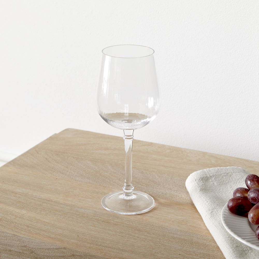 Esme Fluted Wine Glasses West Elm