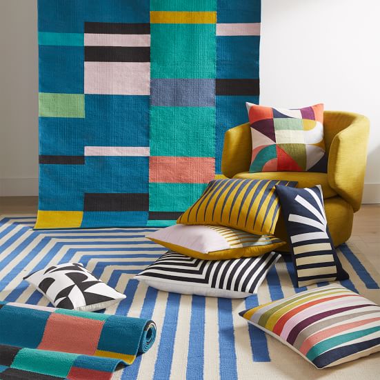 Margo Selby Squares Rug | West Elm