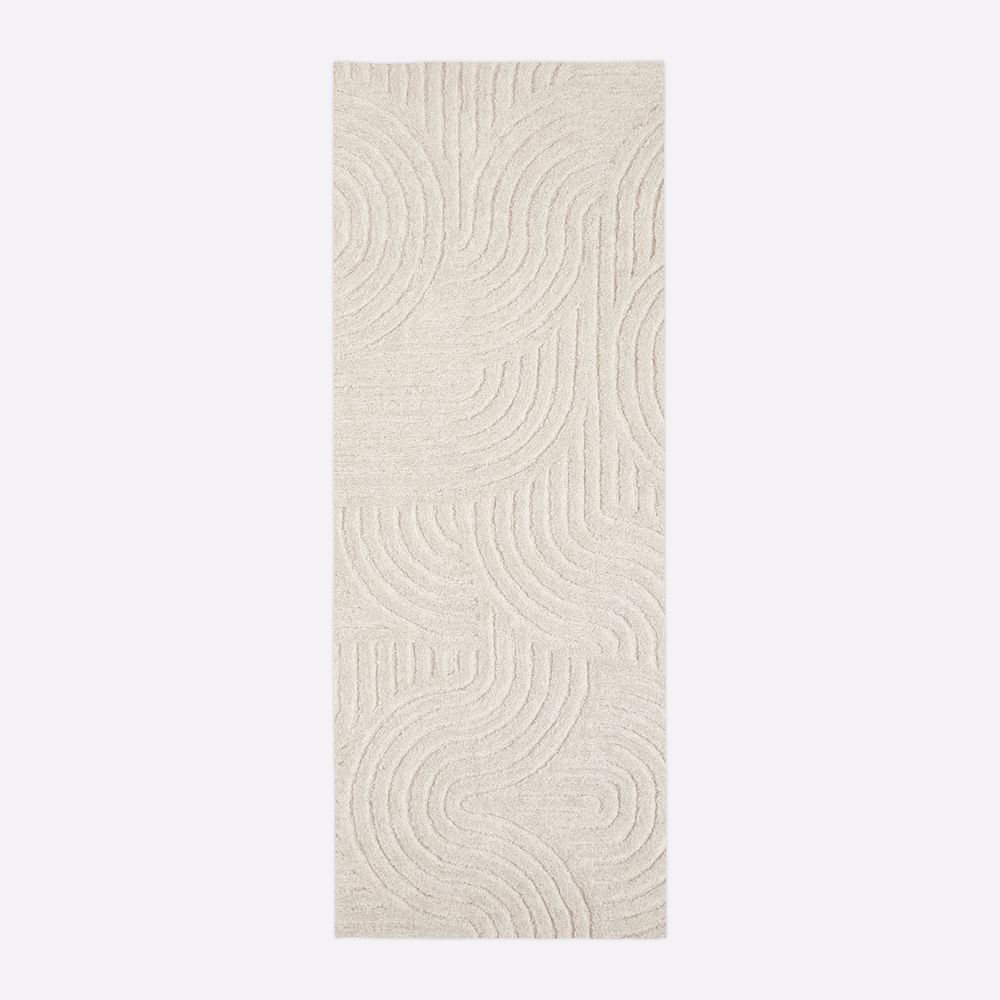 Curved Lines Easy Care Rug | West Elm