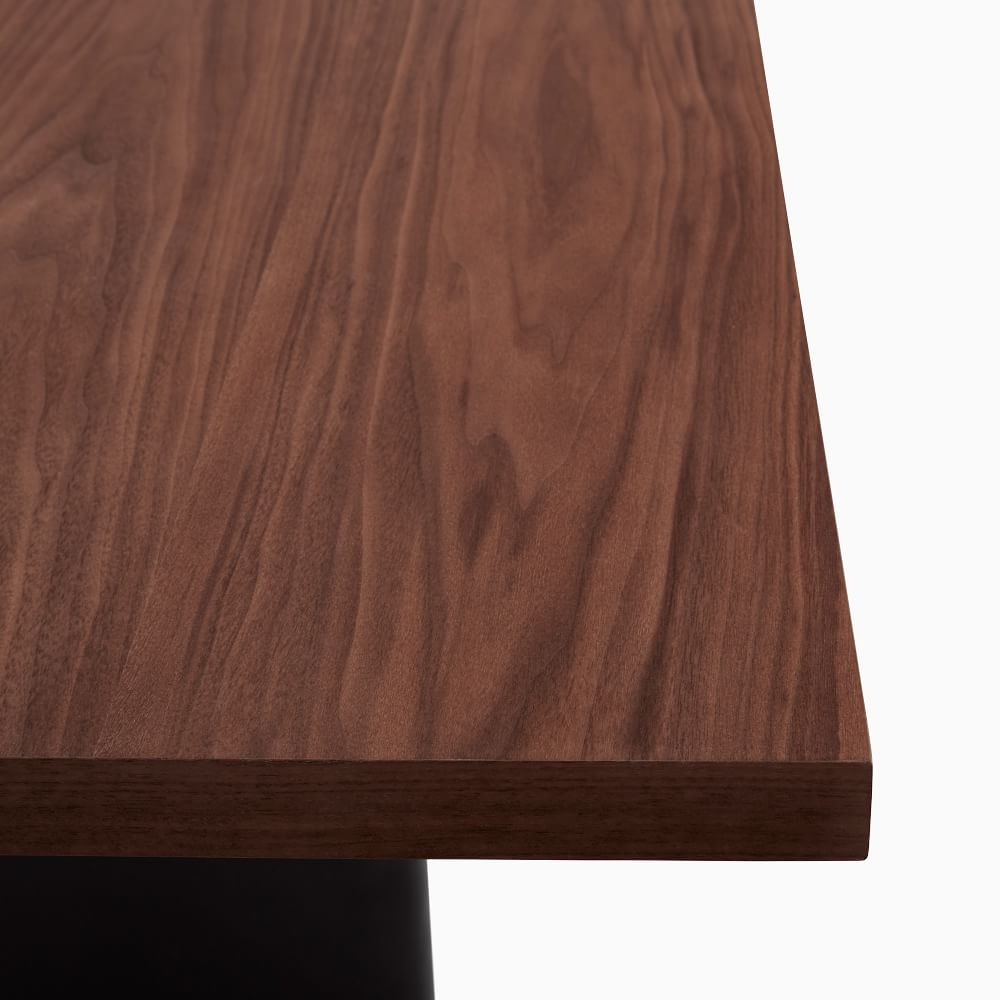 Campbell Plinth Dining Table (74", 94") | West Elm