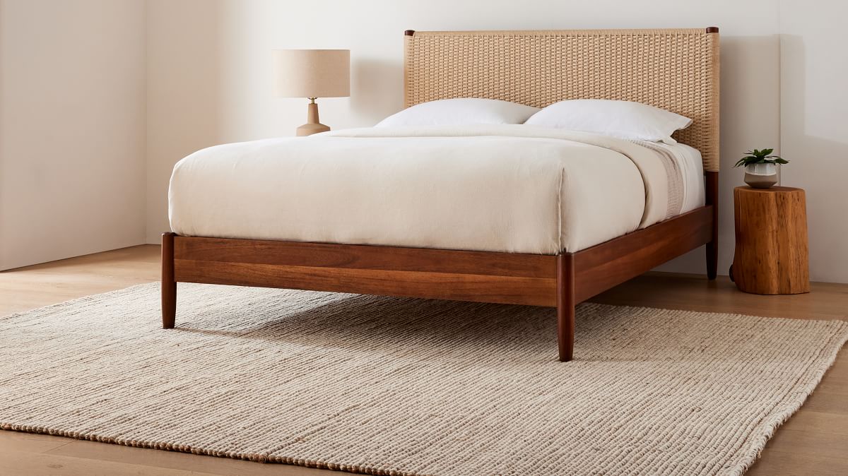 Textured Weave Wool & Jute Rug | West Elm