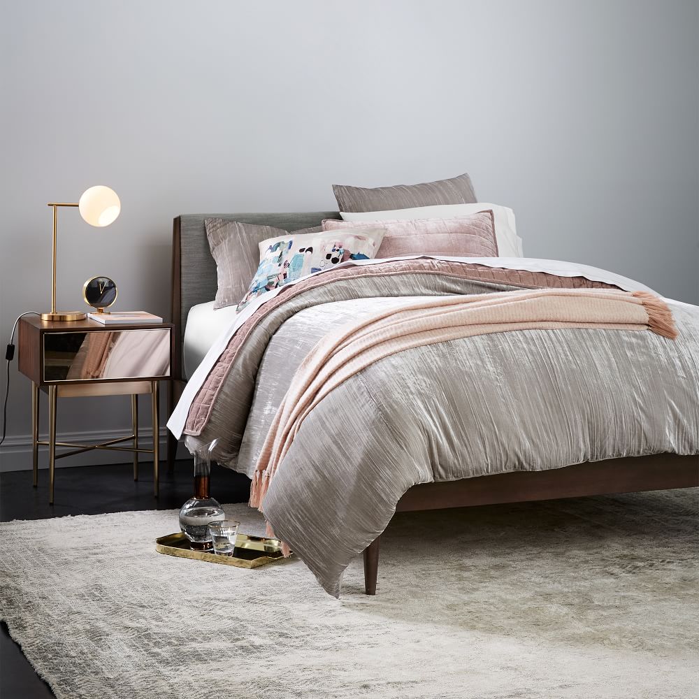 Modern Show Wood Bed | West Elm