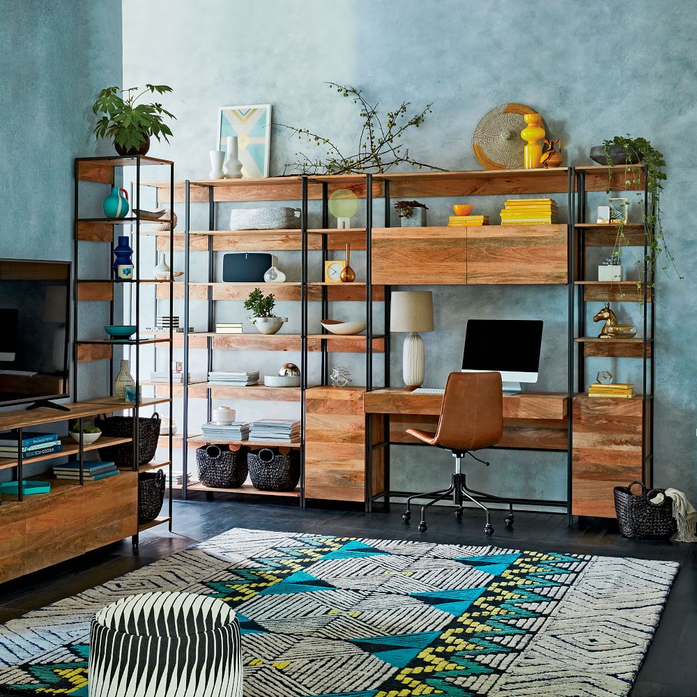 Industrial Modular 49" Desk | West Elm