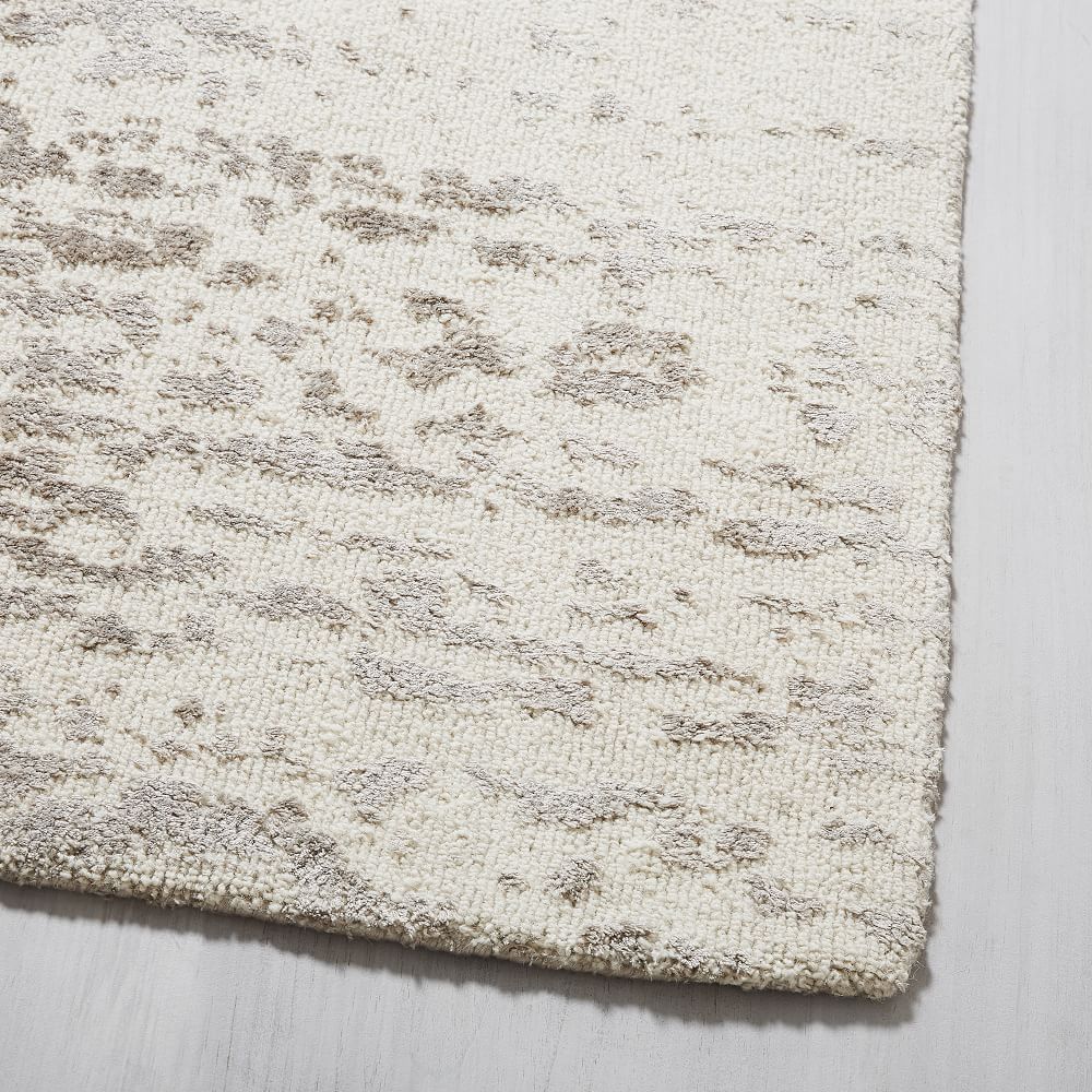 Foil Diamonds Distressed Rug | West Elm