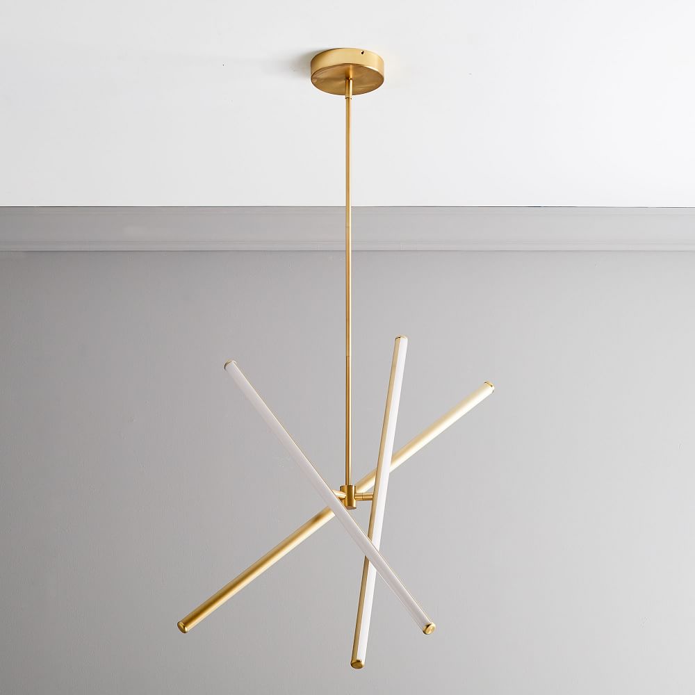 Light Rods LED Semi-Flushmount | West Elm