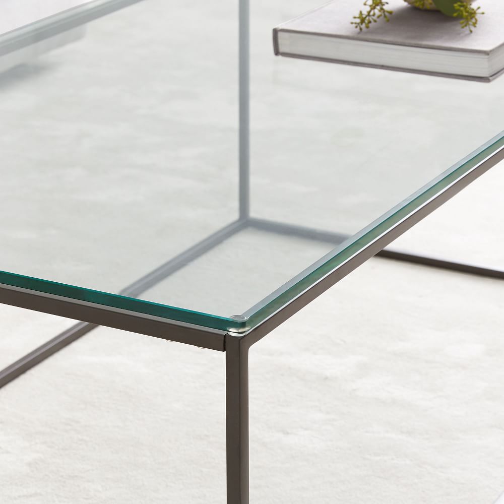 Streamline Rectangle Coffee Table (44"–52") | West Elm