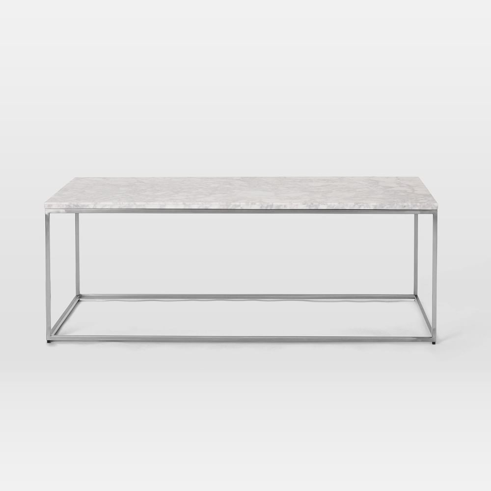Streamline Rectangle Coffee Table (44"–52") | West Elm