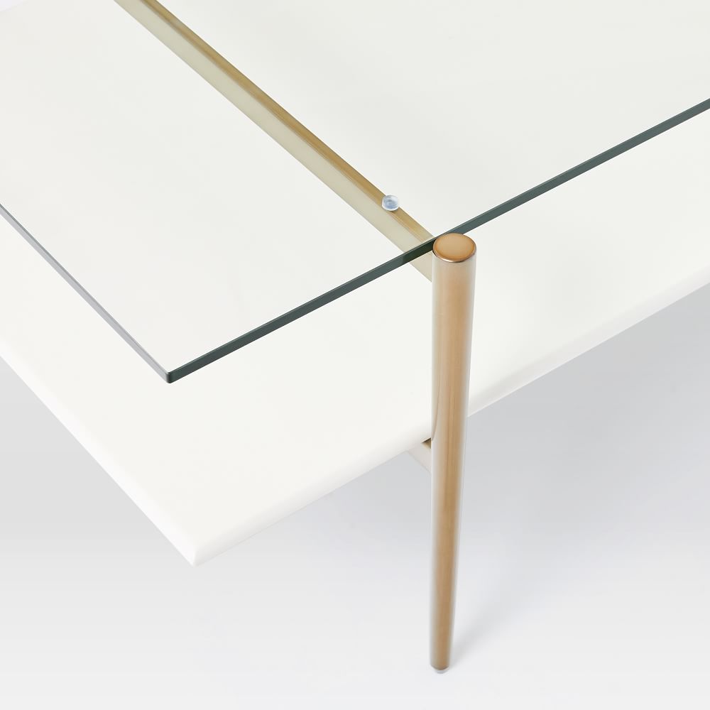 Mid-Century Art Display Coffee Table (46"–52") | West Elm