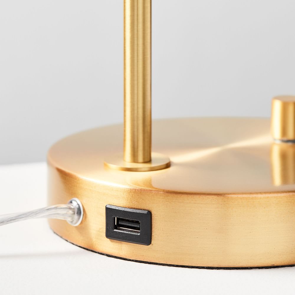 Light Rods LED USB Table Lamp (19") | West Elm