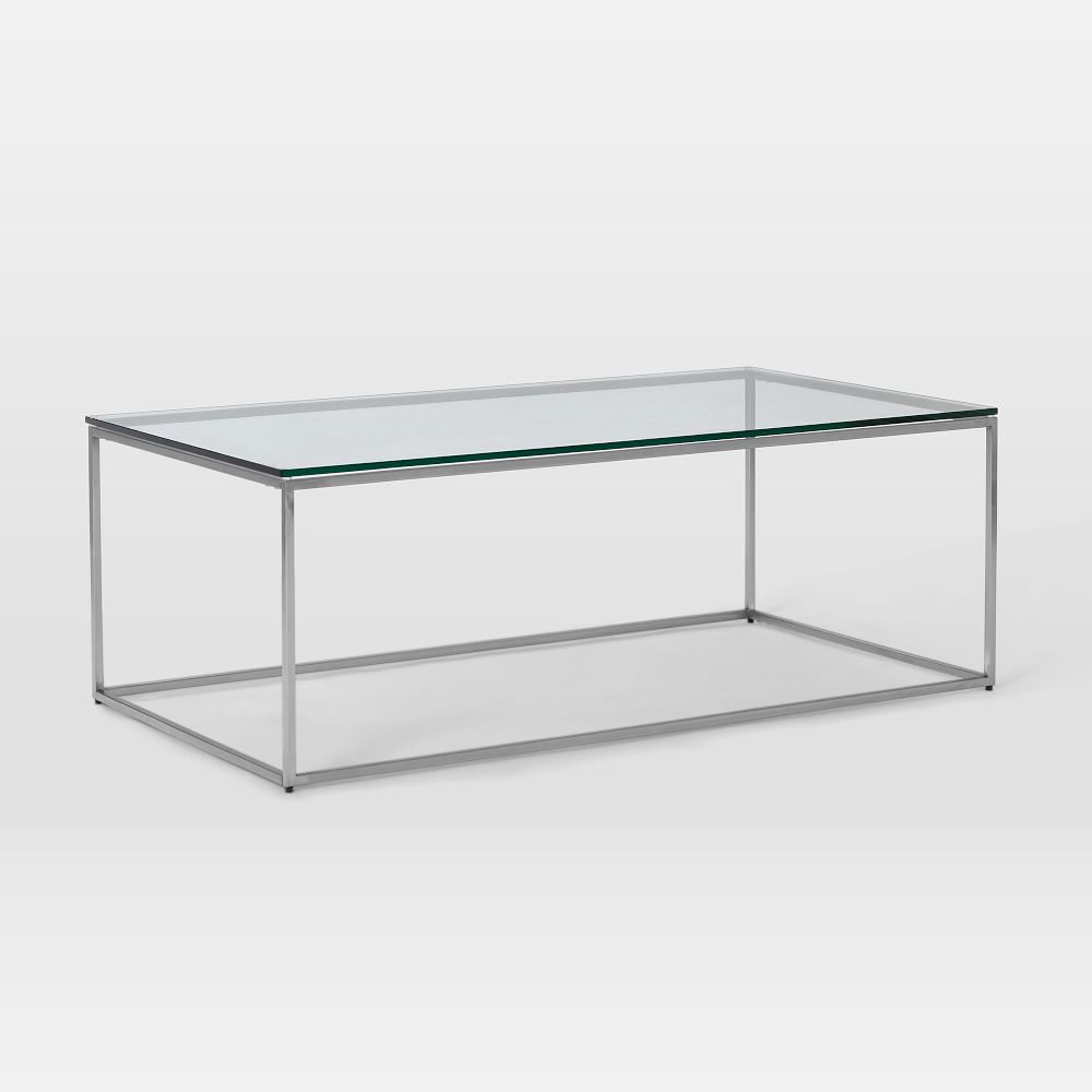 Streamline Rectangle Coffee Table (44"–52") | West Elm