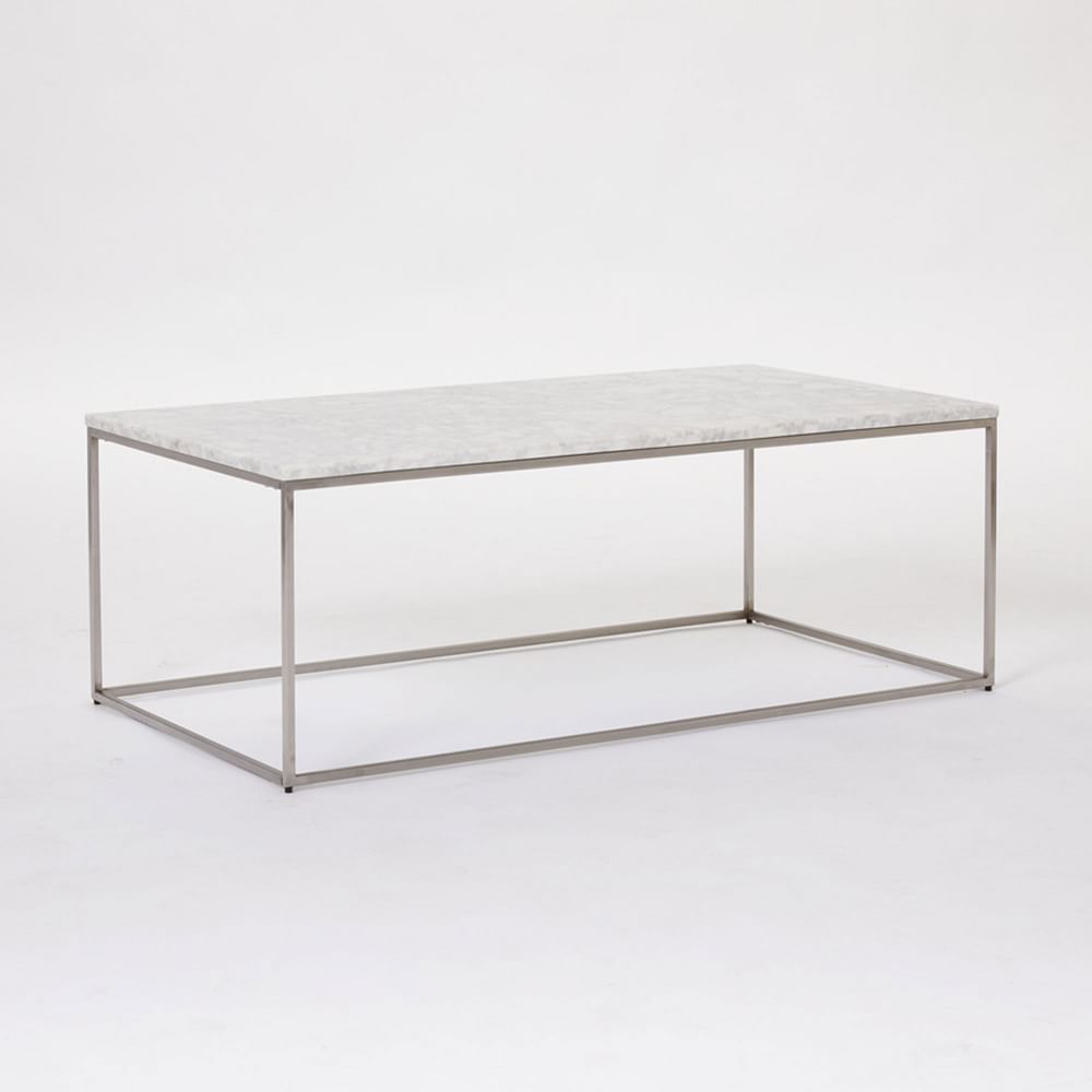 Streamline Rectangle Coffee Table (44"–52") | West Elm