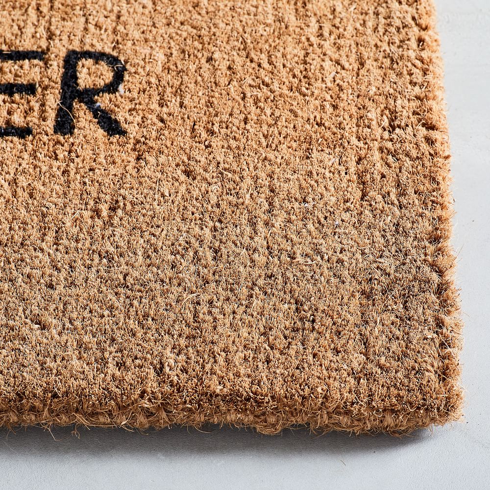 Mr & Mrs Doormat | West Elm