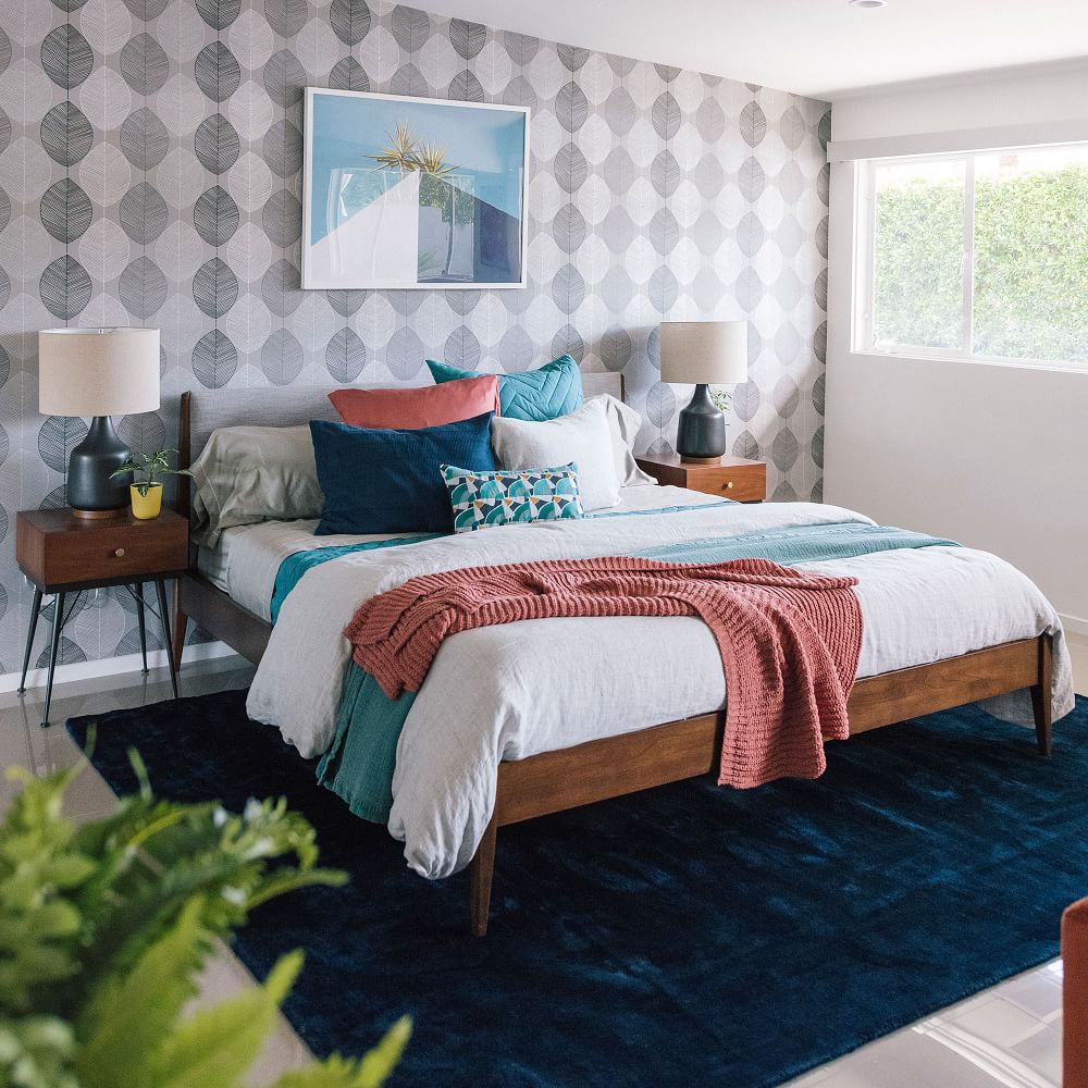 Modern Show Wood Bed | West Elm