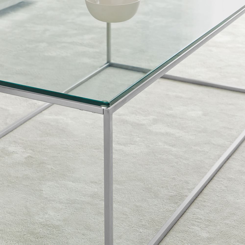 Streamline Rectangle Coffee Table (44"–52") | West Elm