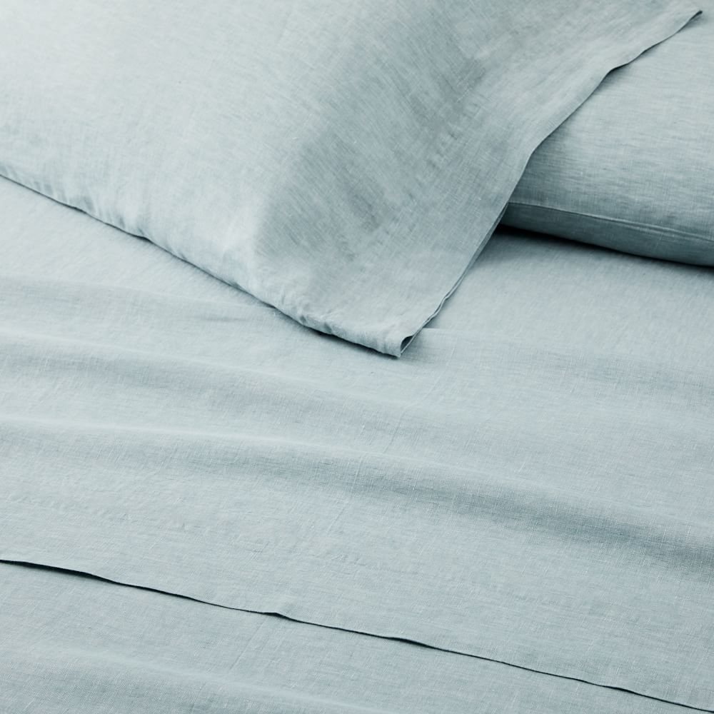 Belgian Flax Linen Sheet Set, Bed Sheets | West Elm