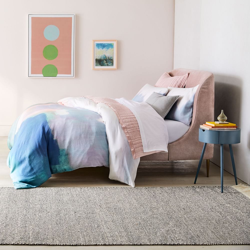Lana Upholstered Kids Bed | West Elm