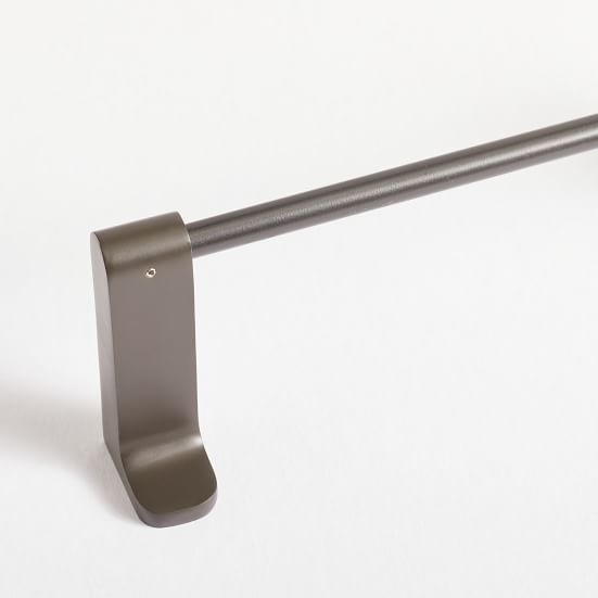 Contour Metal Rod - Dark Bronze | West Elm