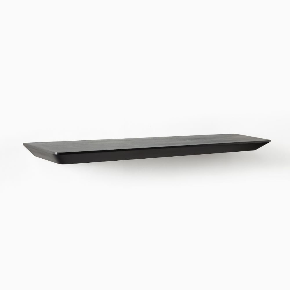 Slim Floating Wall Shelves Collection | West Elm