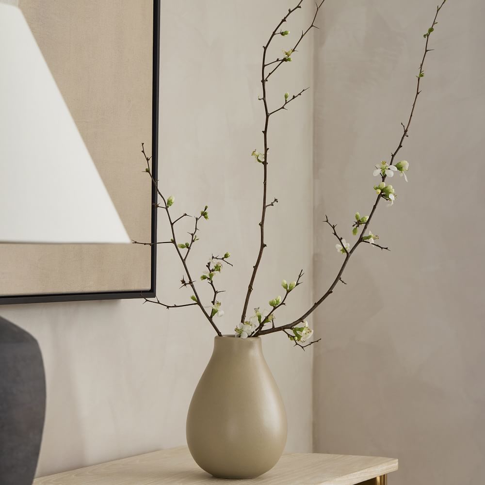 Pure Sand Ceramic Vases | West Elm