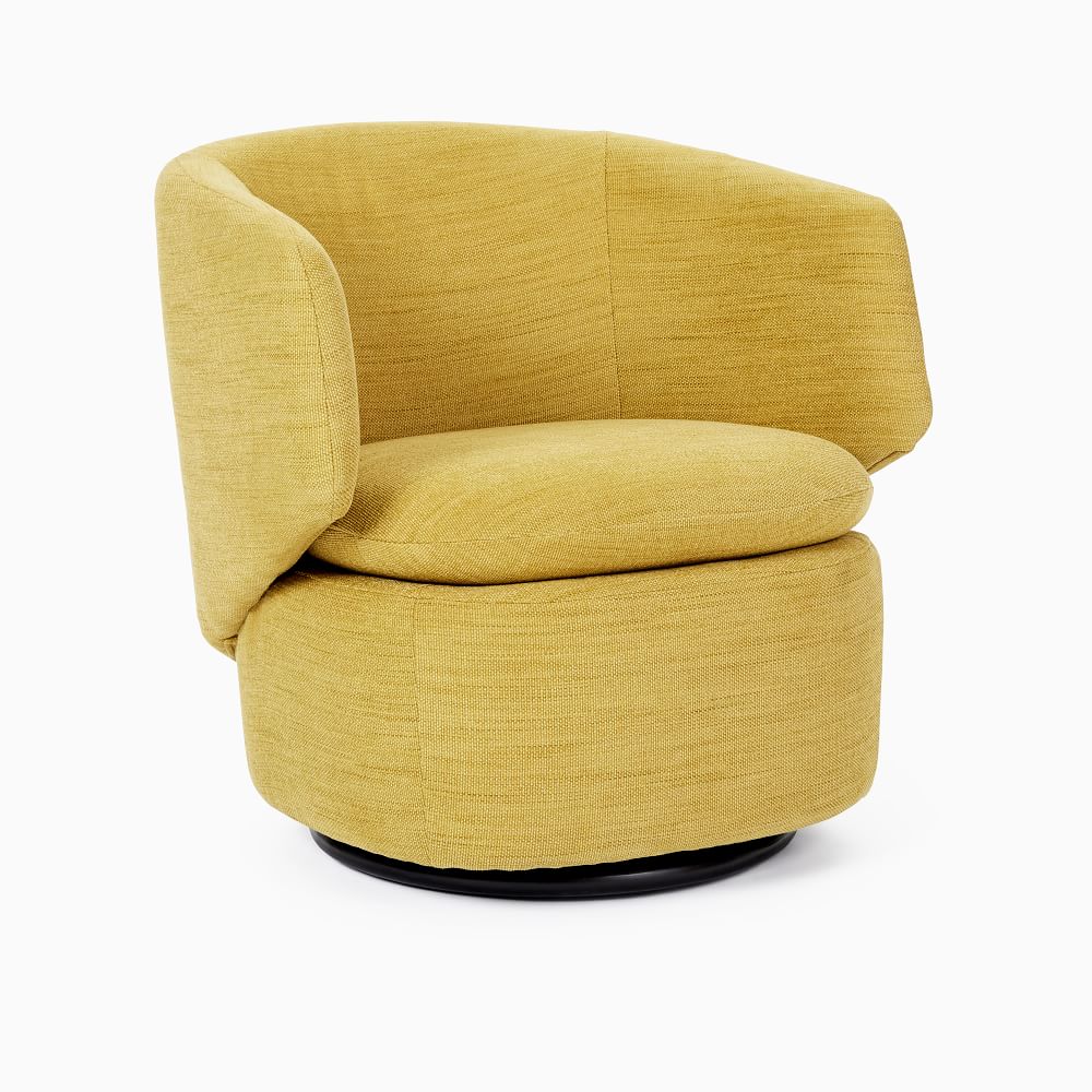 Crescent Swivel Chair | West Elm