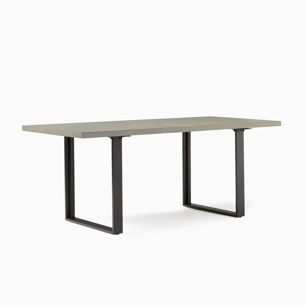 Tompkins Industrial Dining Table (74", 94") | West Elm