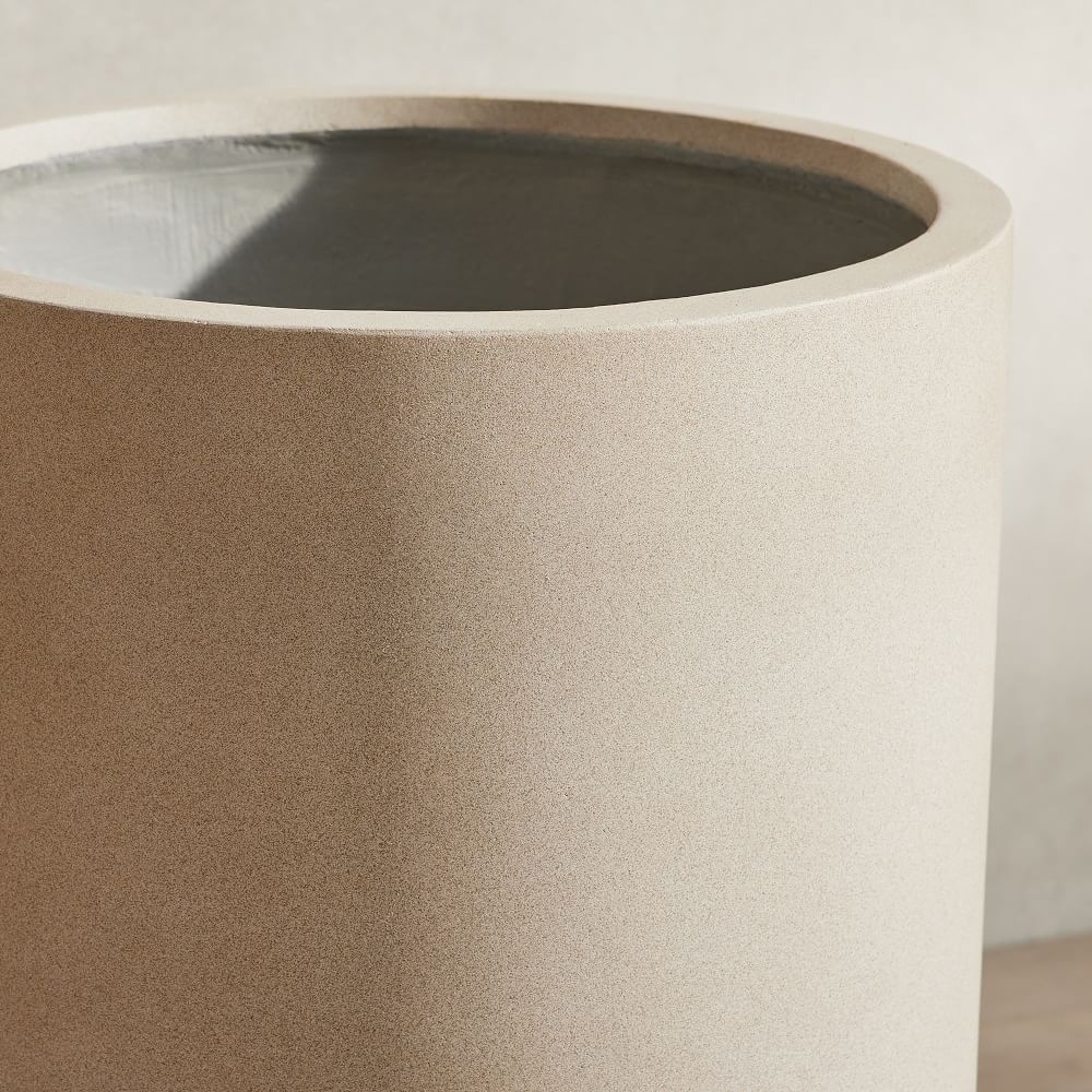 Radius Ficonstone Indoor/Outdoor Planters | West Elm