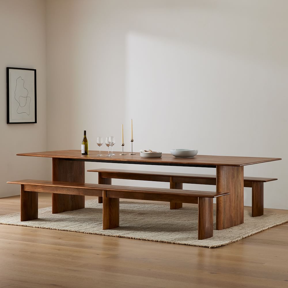Anton Solid Wood Dining Table (72", 86", 120") | West Elm