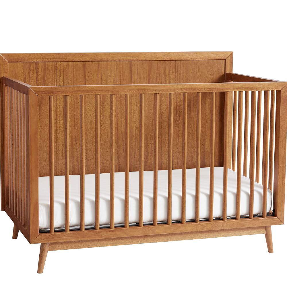 Mid-Century 4-in-1 Convertible Crib | West Elm
