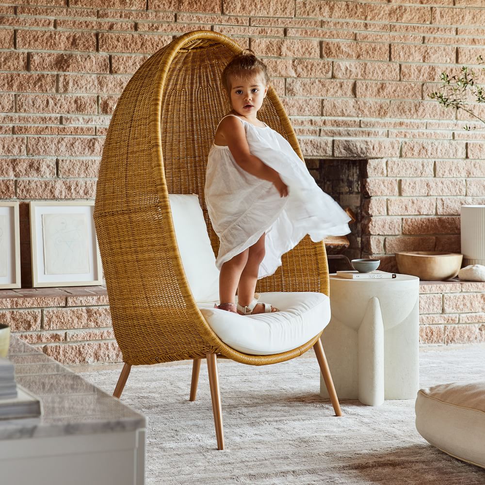 Woven Cave Chair | West Elm