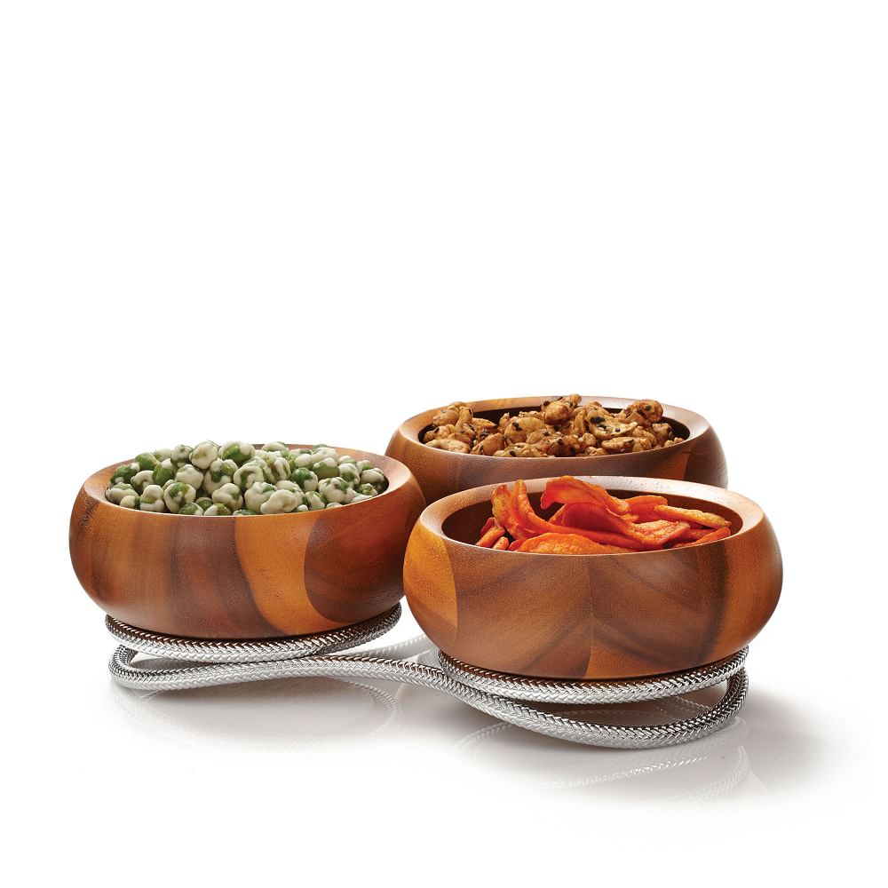 Nambe Braid Condiment Server | West Elm