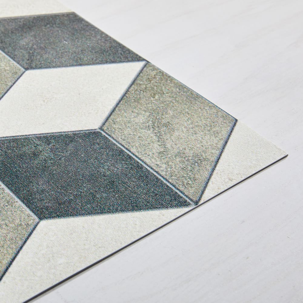 Cubic Vinyl Mat | West Elm
