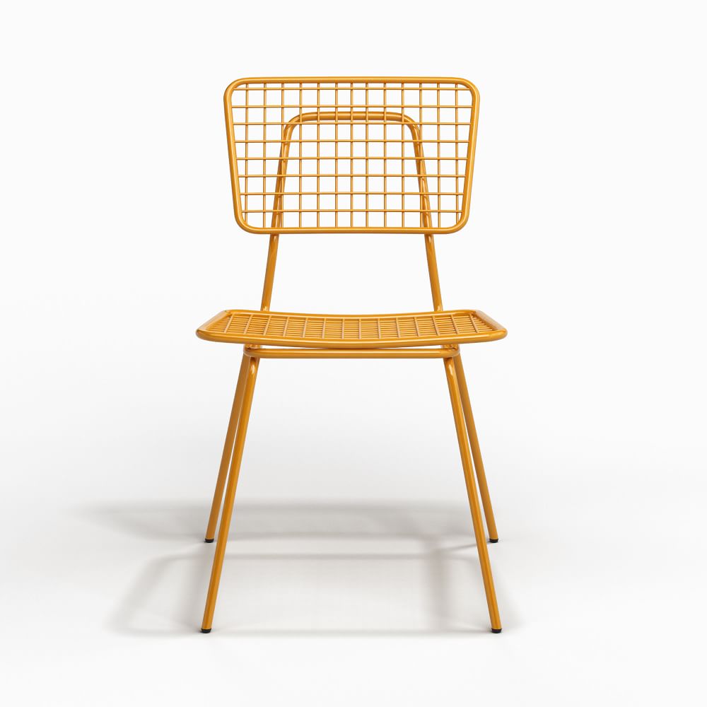 Grand Rapids Chair Co. Opla Outdoor Armless Chair | West Elm