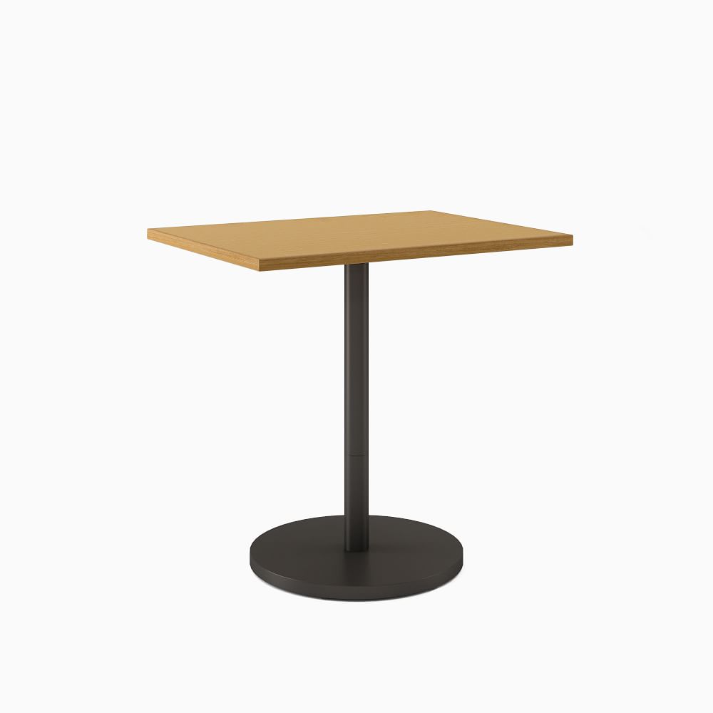 Orbit Restaurant Dining Table - Wood - Rectangle | West Elm