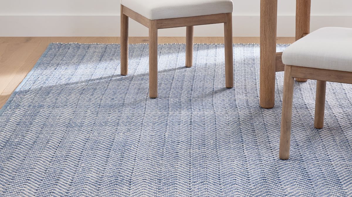 Rope Herringbone Outdoor Rug | West Elm