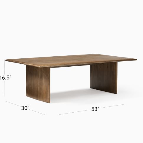 Anton Coffee Table (44"–53") | West Elm