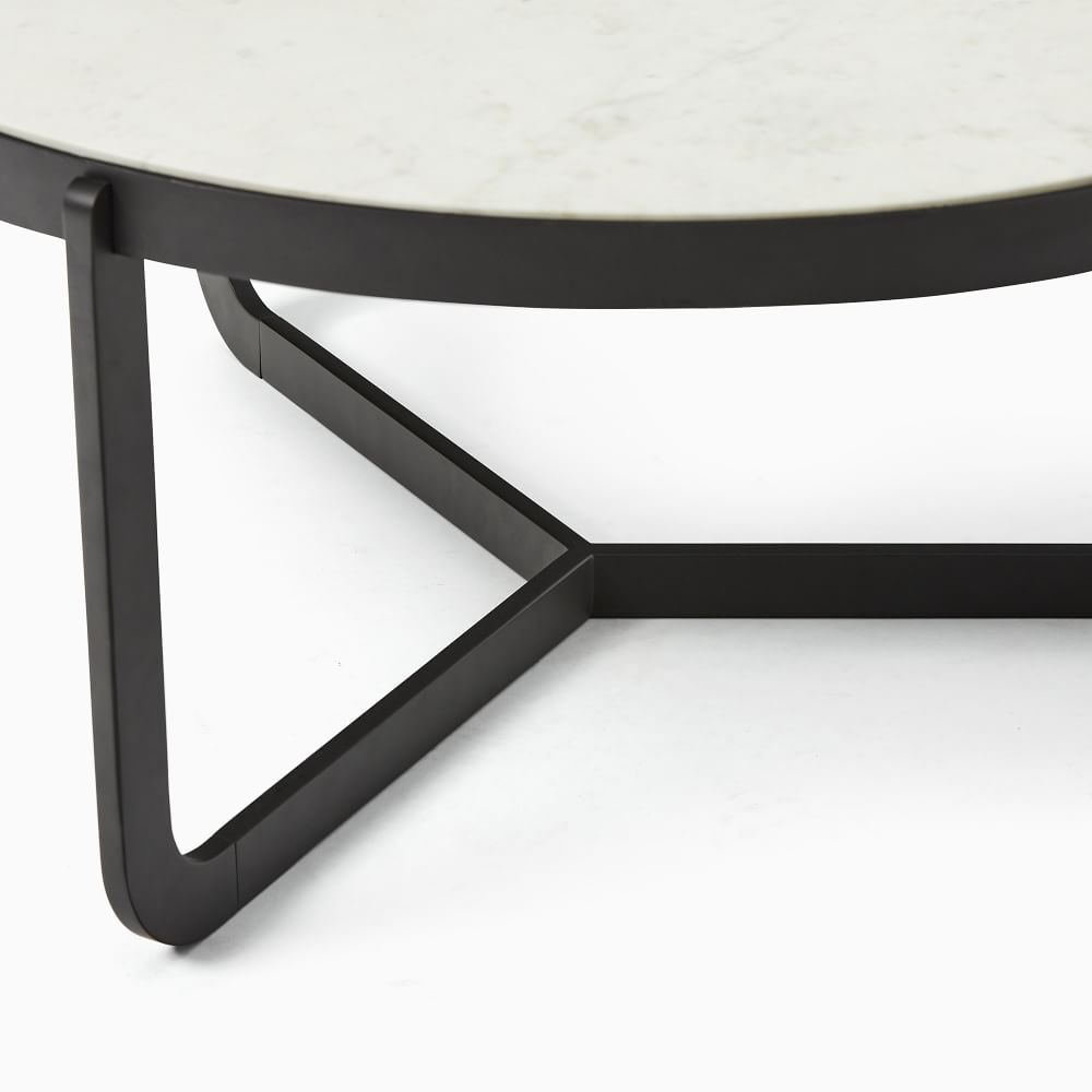 Mina Round Coffee Table (34"–40") | West Elm