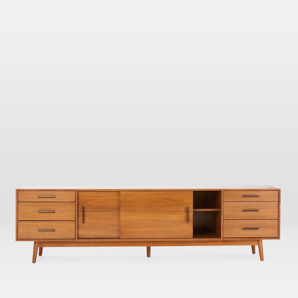 Mid-Century Media Console (96") | West Elm