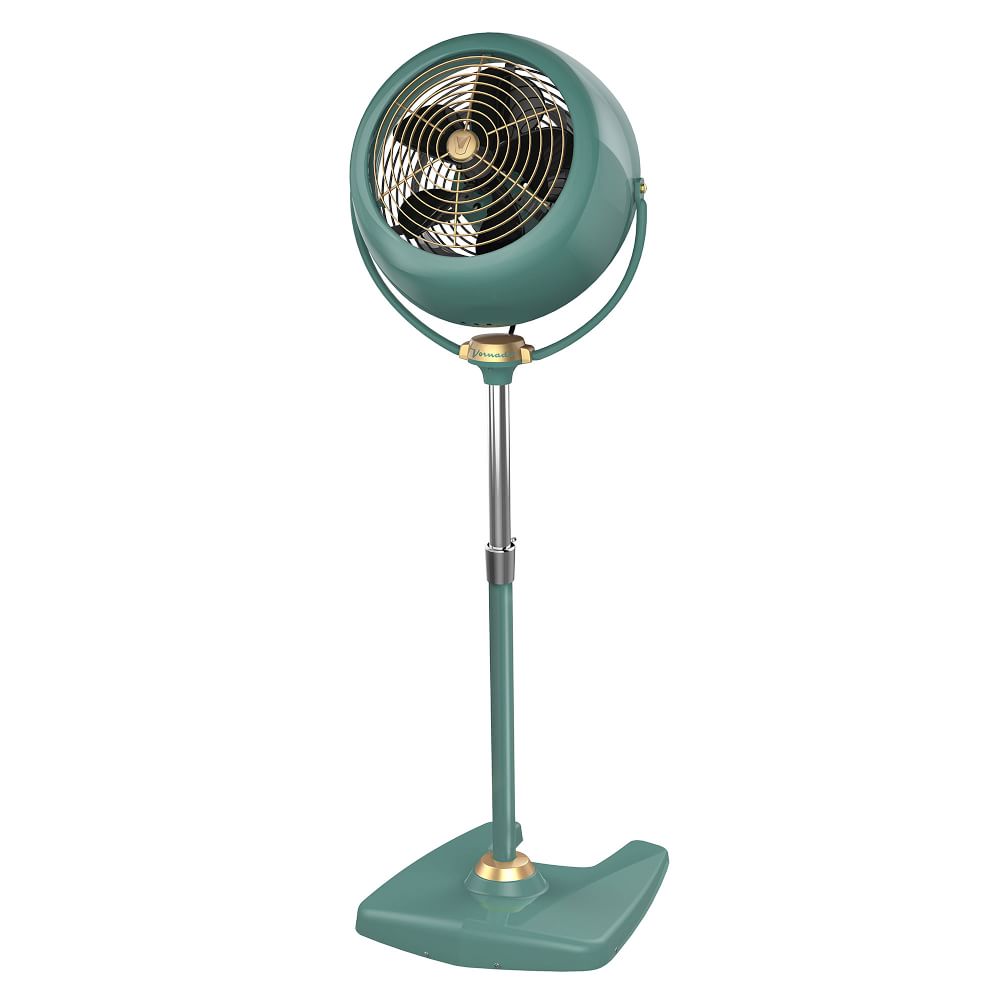 Senior Pedestal Vintage V-Fan | West Elm
