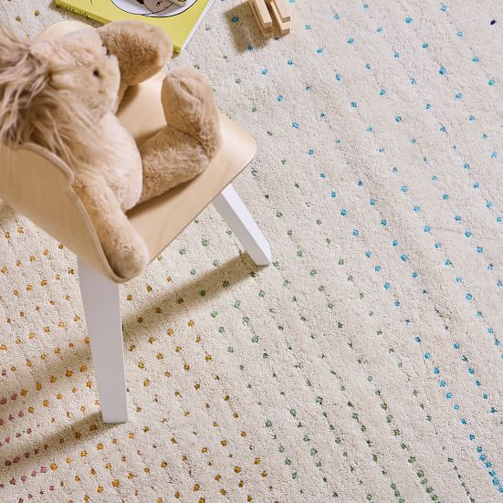 Graduated Dot Easy Care Kids Rug | West Elm