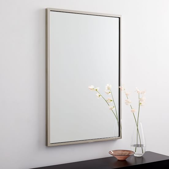 Metal Frame Rectangular Mirror - 24"W x 36"H | West Elm