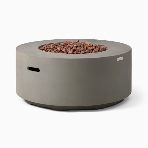 Round Outdoor Fire Table | West Elm